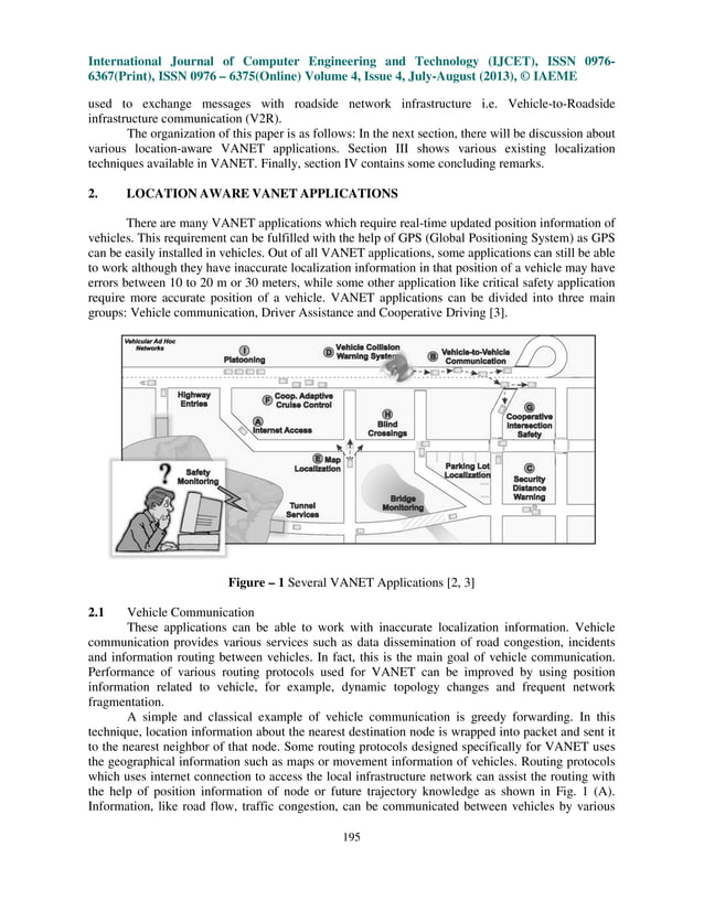 Study of localization techniques in vehicular ad hoc networks | PDF
