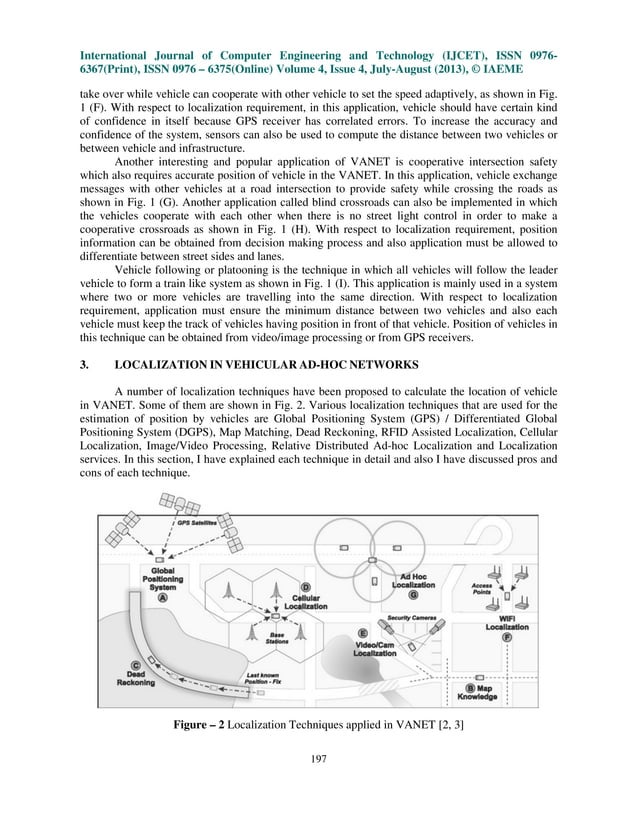 Study of localization techniques in vehicular ad hoc networks | PDF