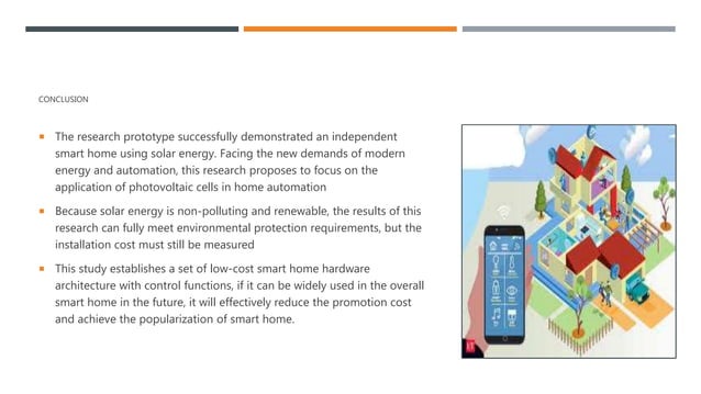 Study of low cost based smart home control using ppt | PPT