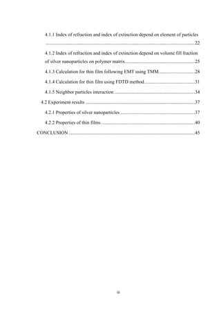 STUDY OF LOW REFRACTIVE INDEX HOMOGENEOUS THIN FILM FOR APPLICATION ON ...