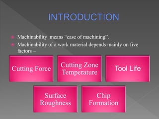 Study of machinability of high carbon high chromium steel using various ...
