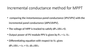 STUDY OF MAXIMUM POWER POINT Solar power.pptx