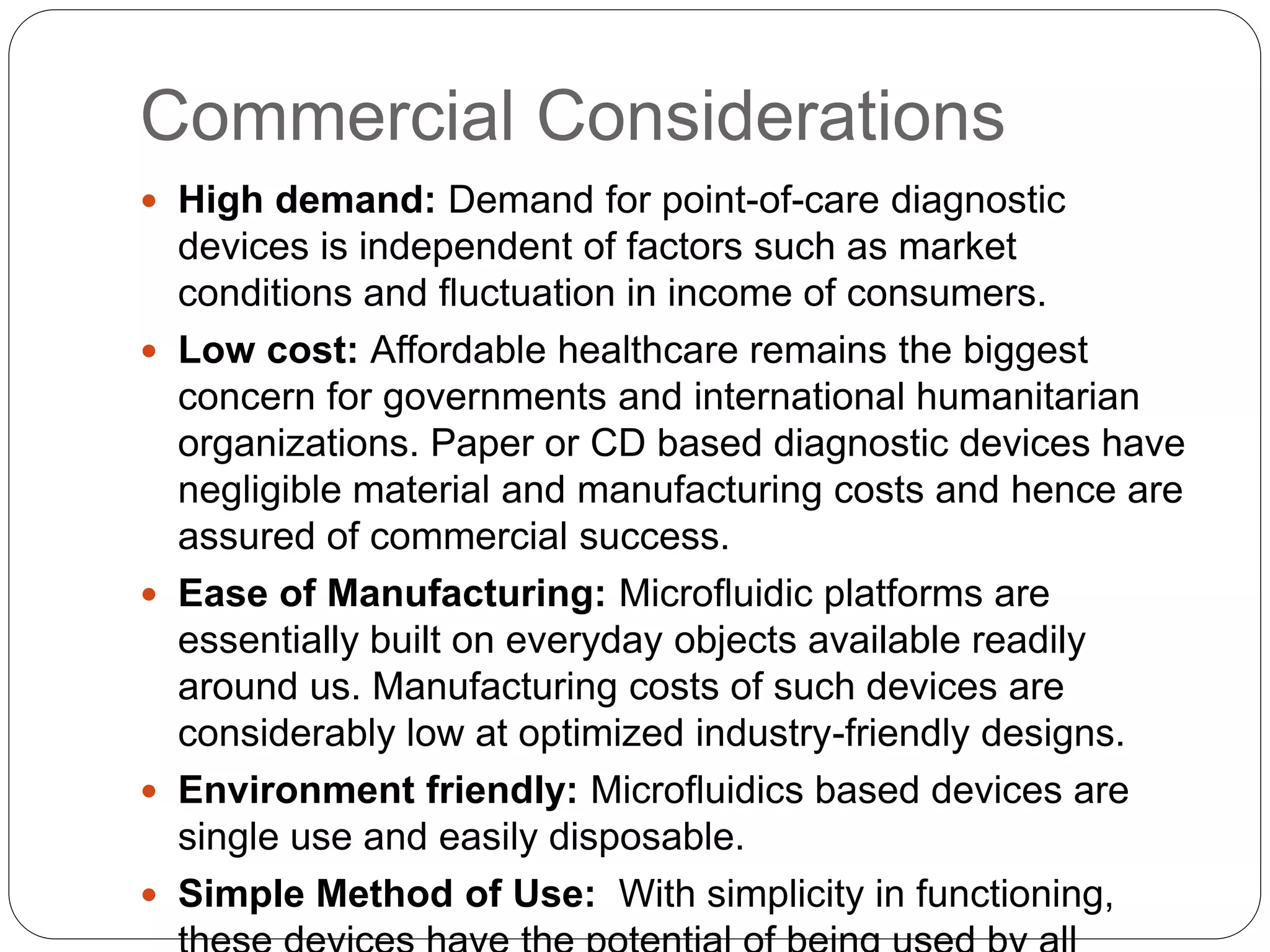 Study of Microfluidics and its Application in Biomedical Diagnostic ...