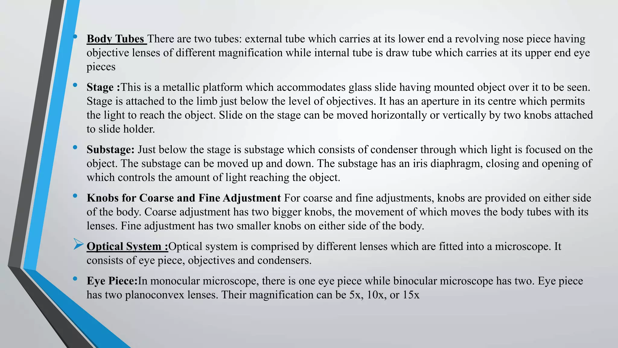 MICROSCOPE-Study of Microscope,types.pptx | Photography | Arts and Crafts