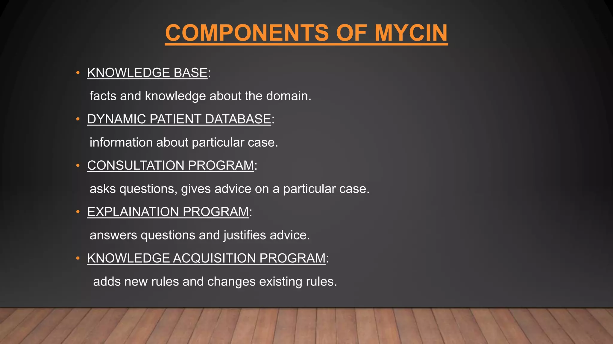 STUDY OF MYCIN AND DENDRAL.pptx