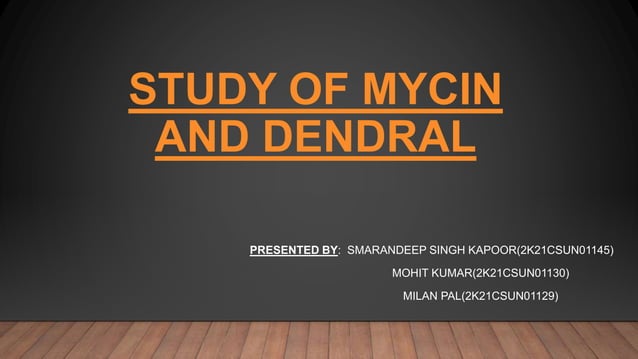 STUDY OF MYCIN AND DENDRAL.pptx