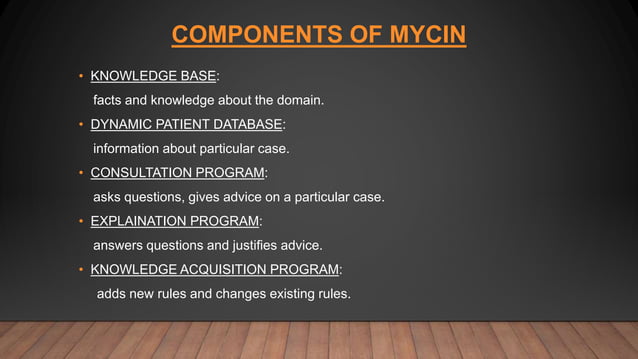 STUDY OF MYCIN AND DENDRAL.pptx