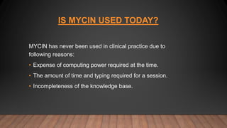 STUDY OF MYCIN AND DENDRAL.pptx