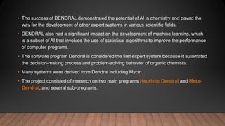 STUDY OF MYCIN AND DENDRAL.pptx