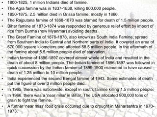 Study of natural disasters in india | PPTX