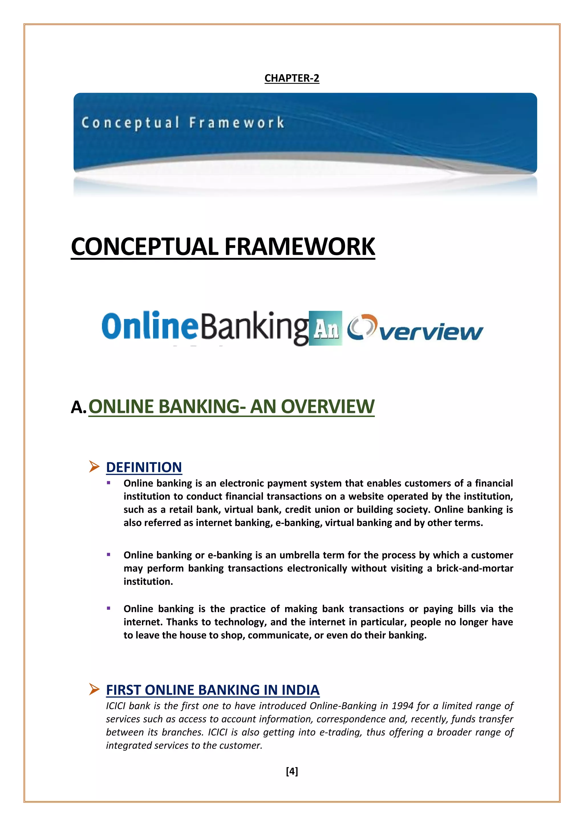 Study of online banking in india | PDF