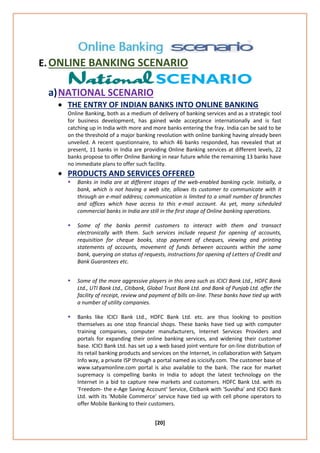 Study of online banking in india | PDF