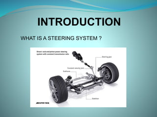 Study of principles of steering | PPTX