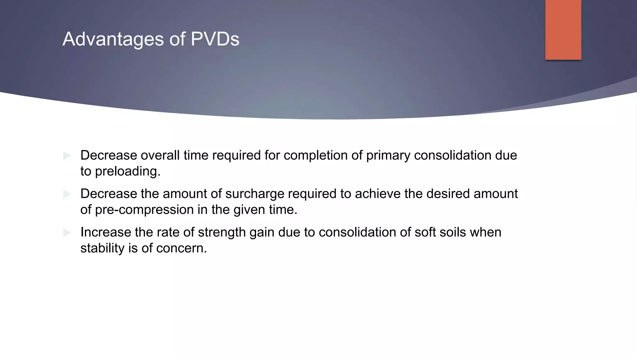 Study of Prefabricated Vertical Drains | PPTX