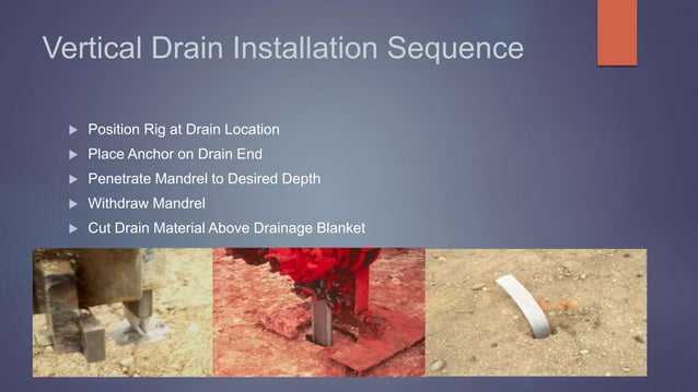 Study of Prefabricated Vertical Drains | PPTX