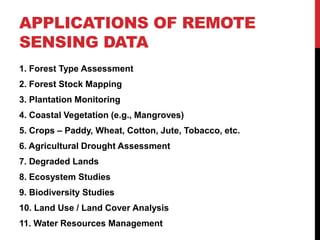 Study of Remote Sensing Technique with Satellite Images: A Practical ...
