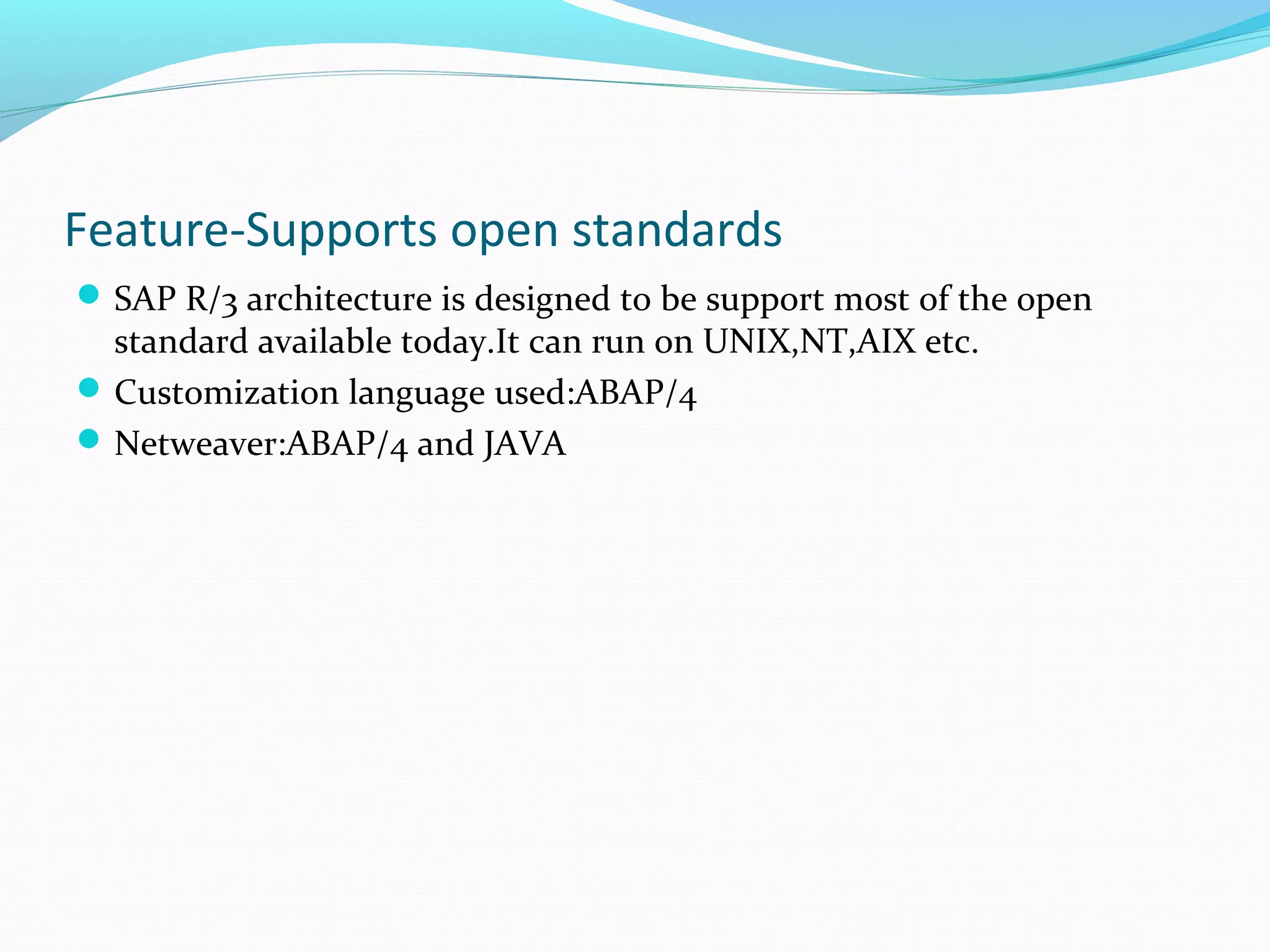 Study of SAP R3 architecture | PPT