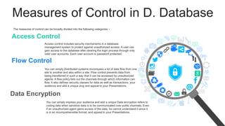 Study of Security functionality in Distributed Database.pptx ...