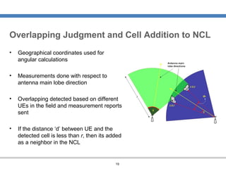 Study of self optimization of neighbor cell listing for e nodeb in long ...