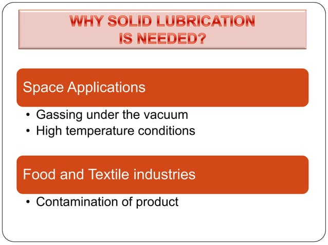 Study of solid lubrication with MoS2 coating | PPT