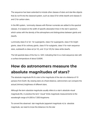 Study of stars Using 3D images of the sky, How do astronomers measure ...