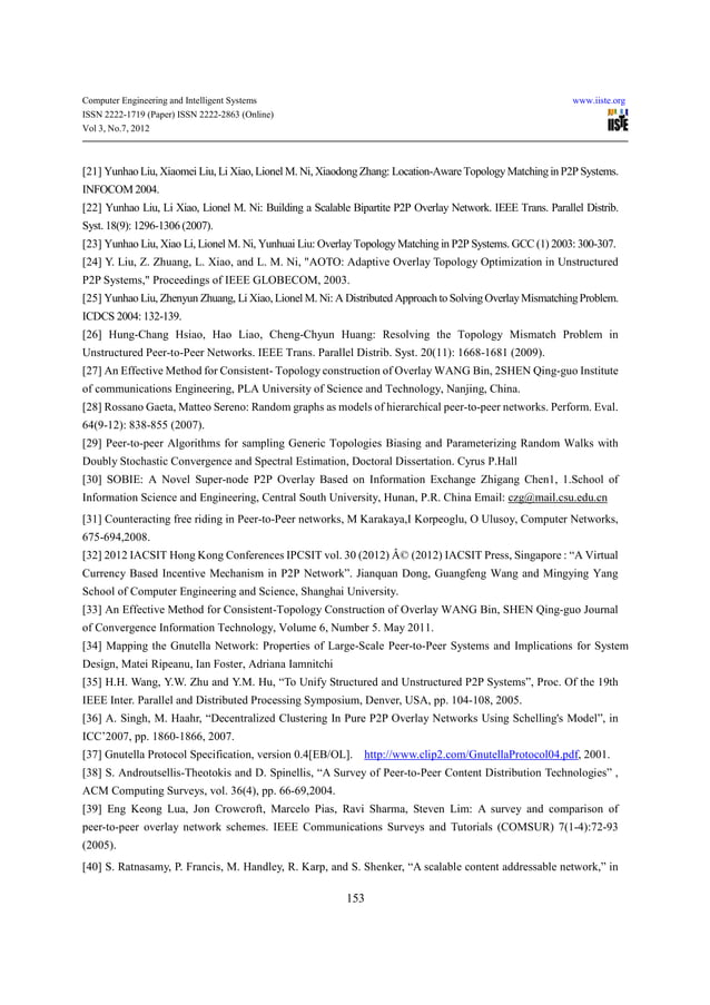 Study of the topology mismatch problem in peer to-peer networks | PDF