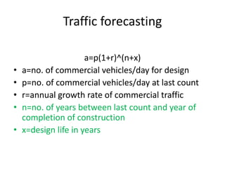 Study of traffic volume | PPTX