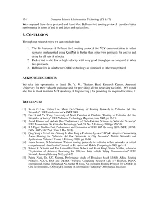 Study of vanet routing protocols for end to end delay | PDF