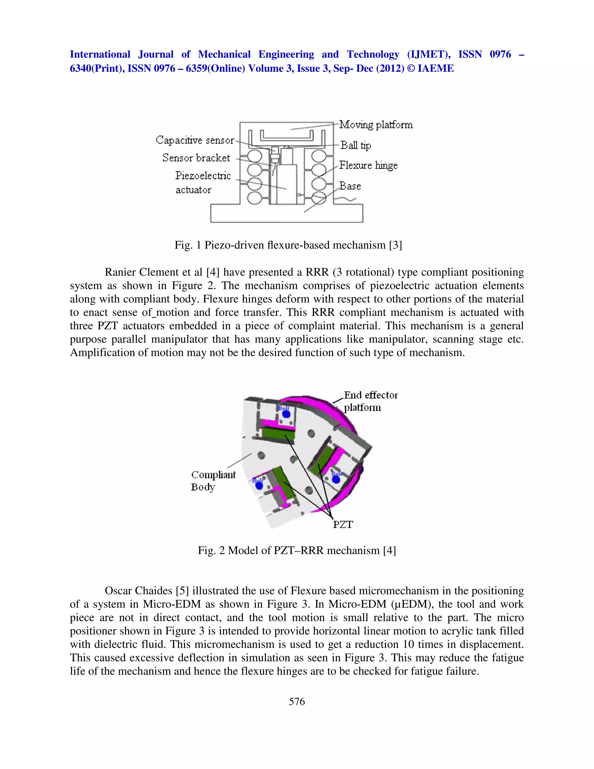 Study of various compliant micromechanism | PDF