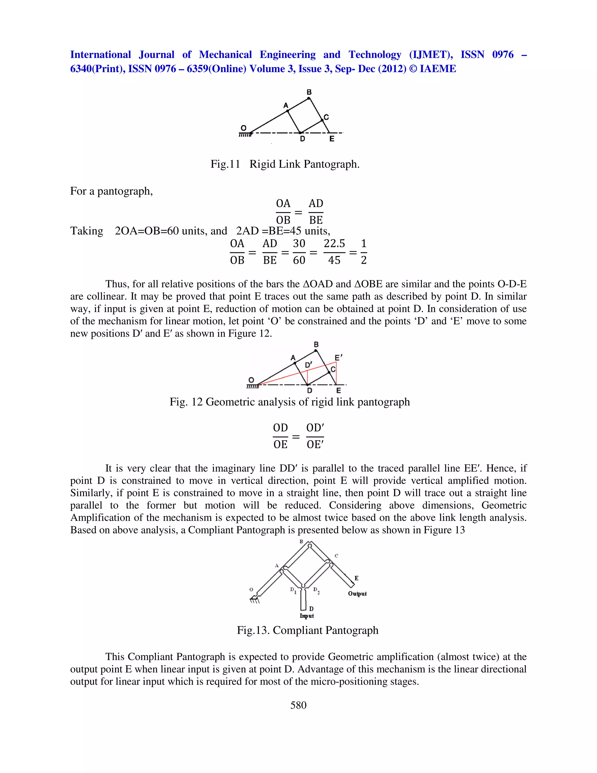 Study of various compliant micromechanism | PDF