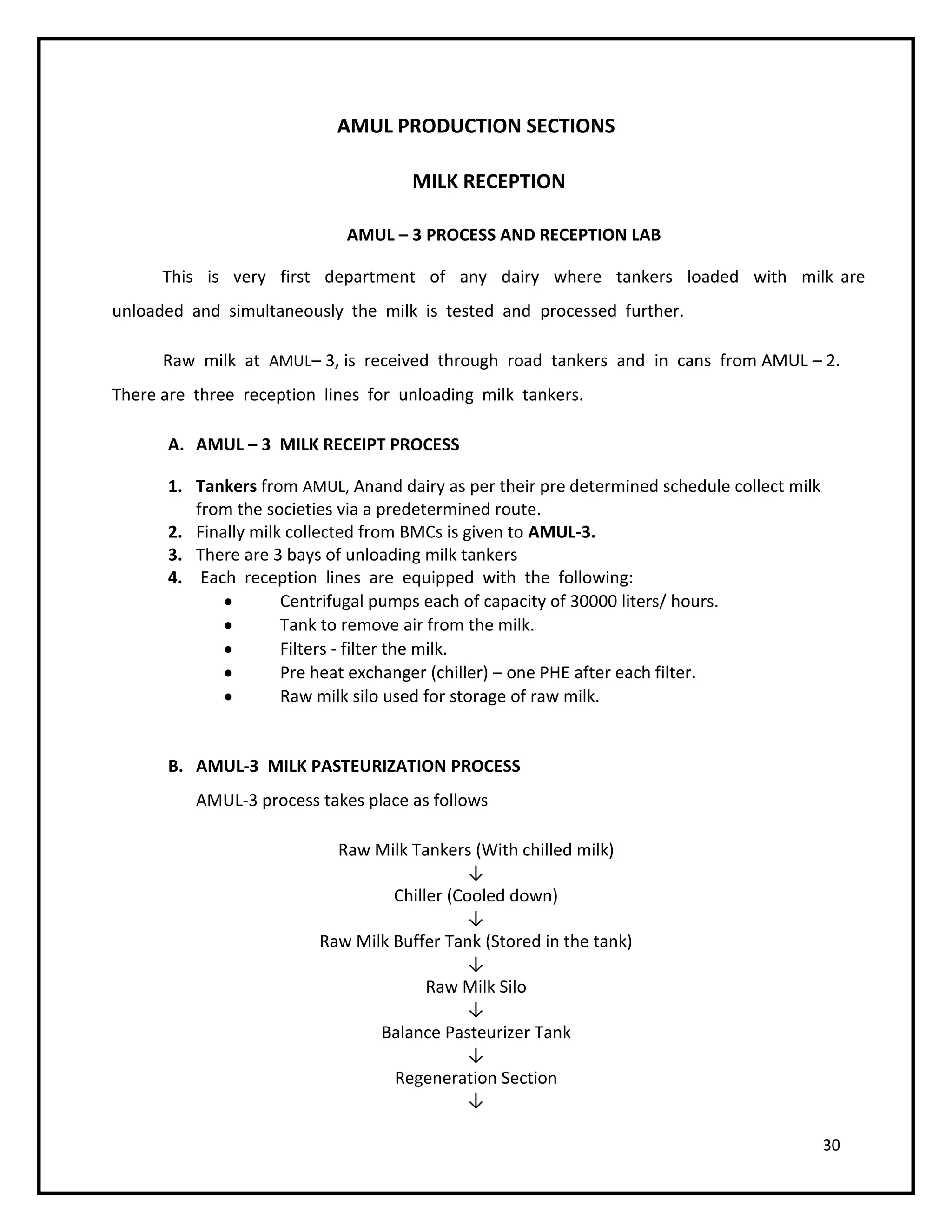 Study of workflow_at_amul,_anand | DOCX