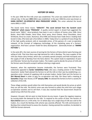 Study of workflow_at_amul,_anand | DOCX