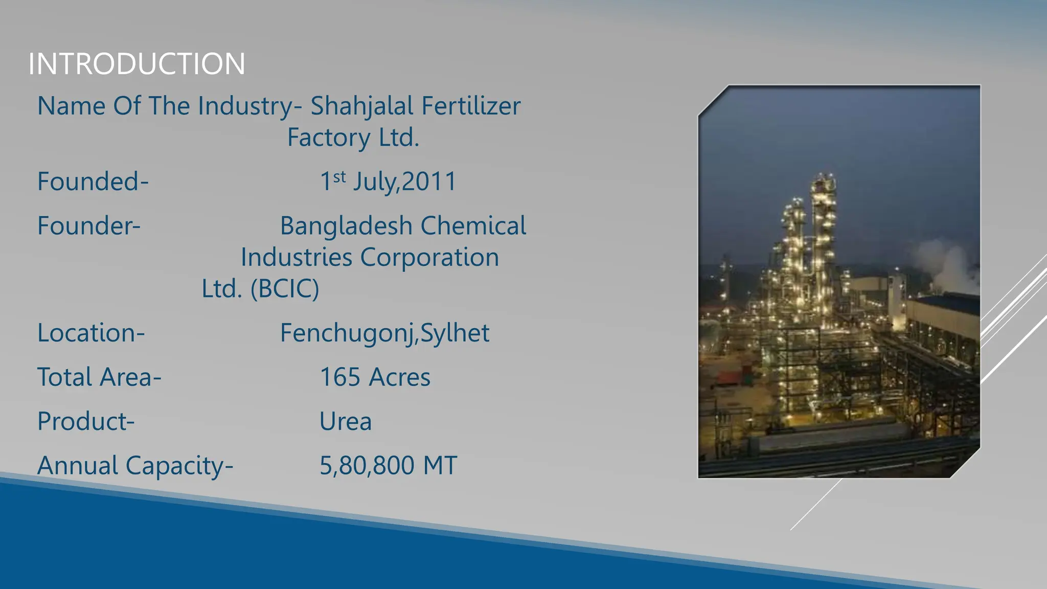 A Case Study on Fertilizer Industry by RUET | PPTX