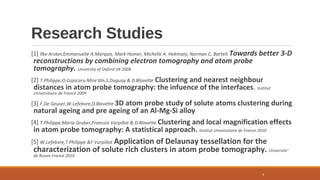 Study on atome probe | ODP