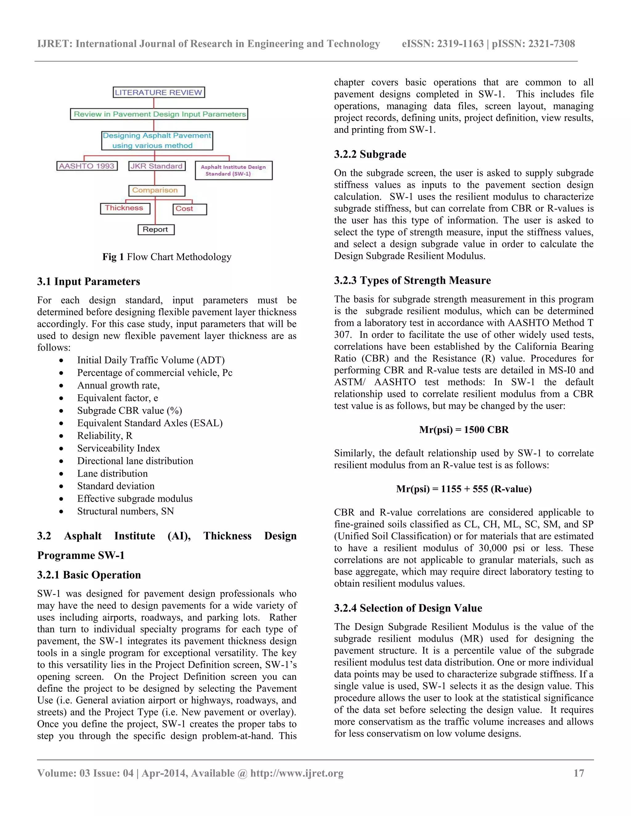 Study on comparative flexible pavement thickness analysis using various design method | PDF