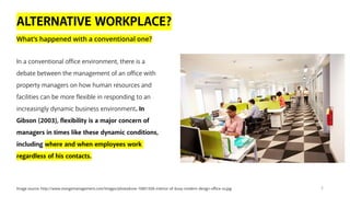 Study on Criteria of Essential Facilities In an Alternative Workplace ...