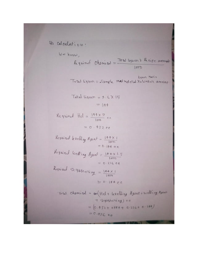 Study on desizing on cotton fabric with acid | PDF