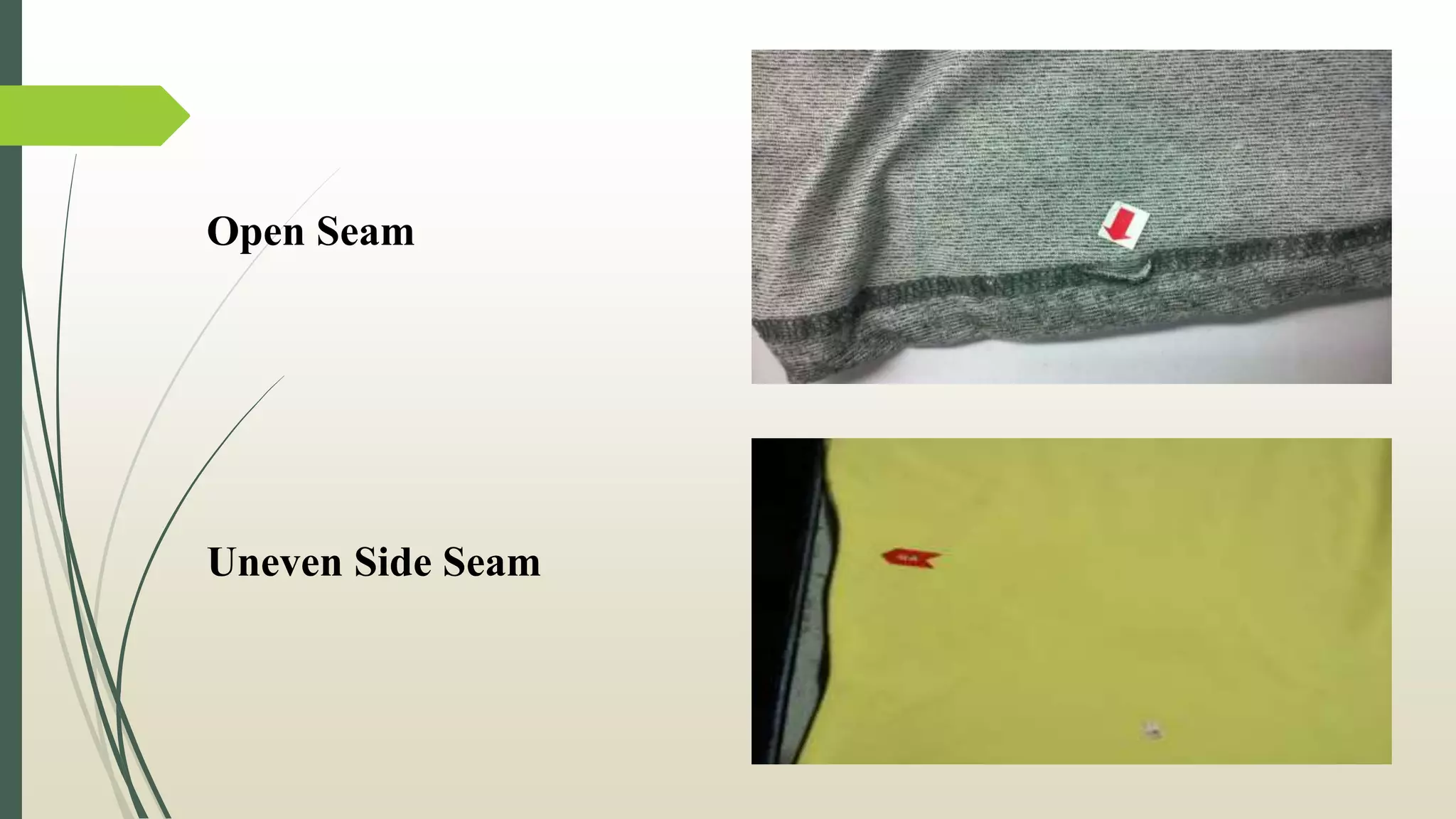 Study on different types of finishing defects in garments industry | PPTX