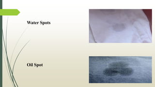 Study on different types of finishing defects in garments industry | PPTX