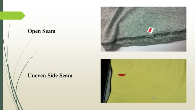 Study on different types of finishing defects in garments industry | PPTX