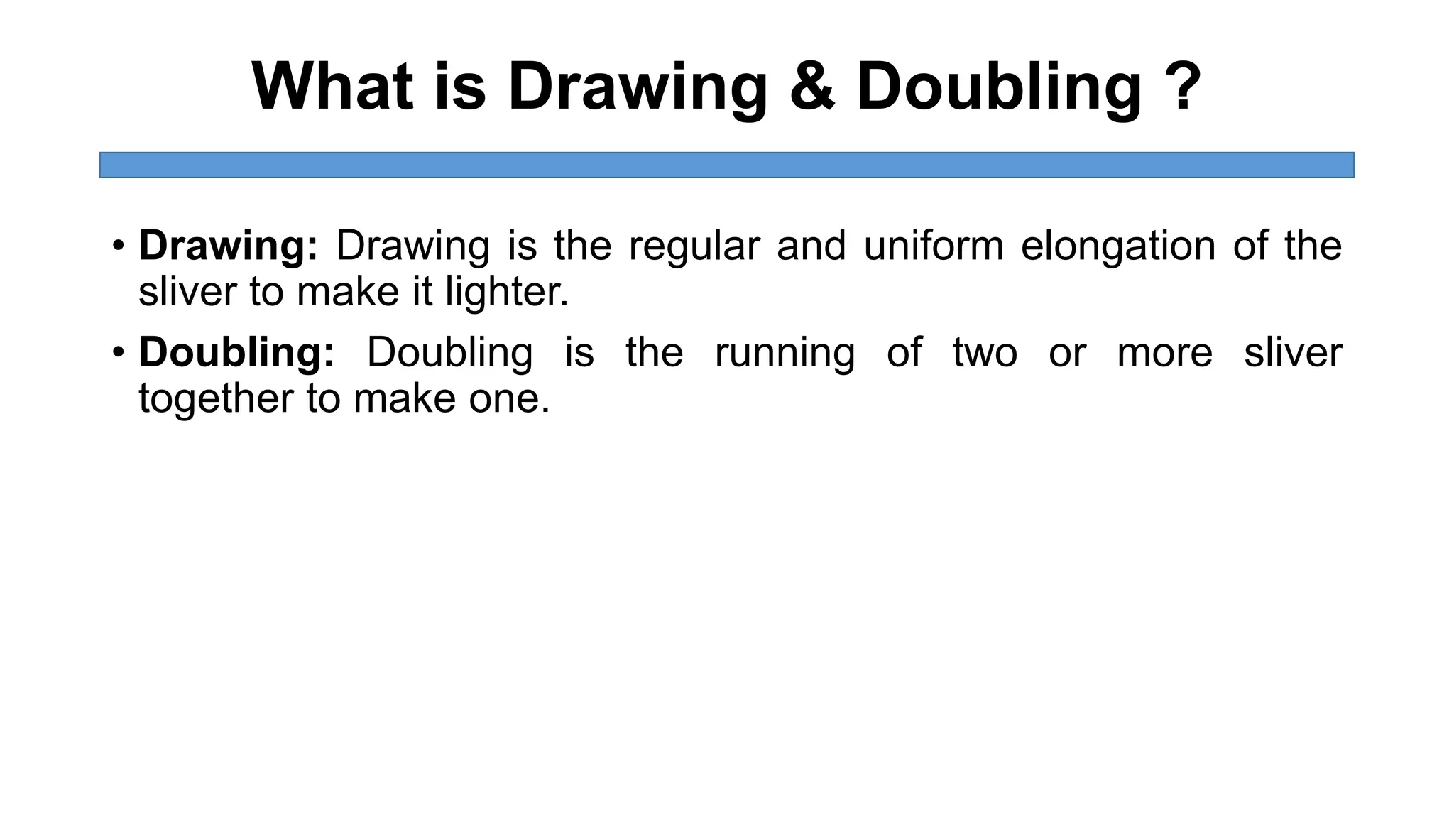 Study on drawing and doubling | PPTX
