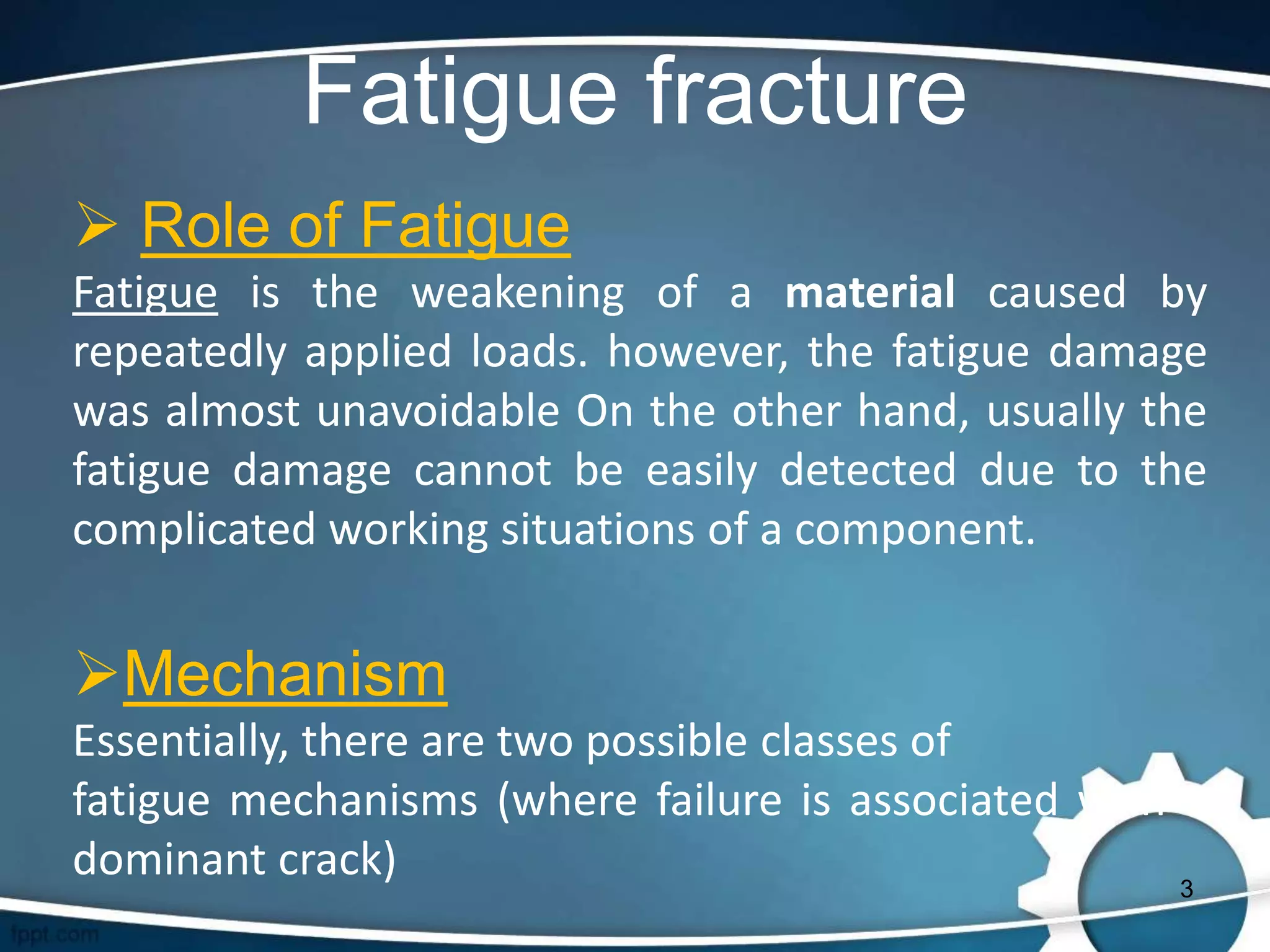 Study on fatigue failures in rail steels | PPTX