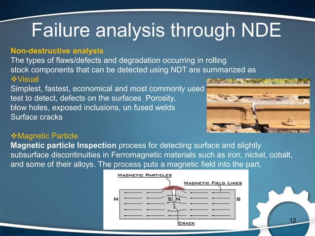 Study on fatigue failures in rail steels | PPT