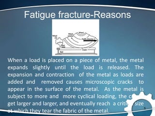 Study on fatigue failures in rail steels | PPTX
