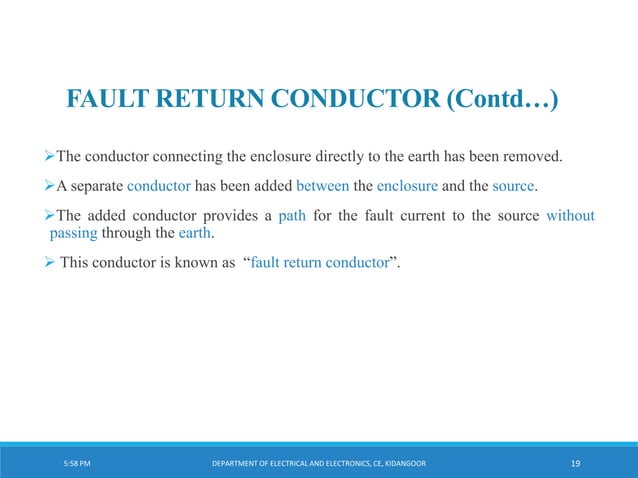 Study on grounding system and safety practices | PPTX