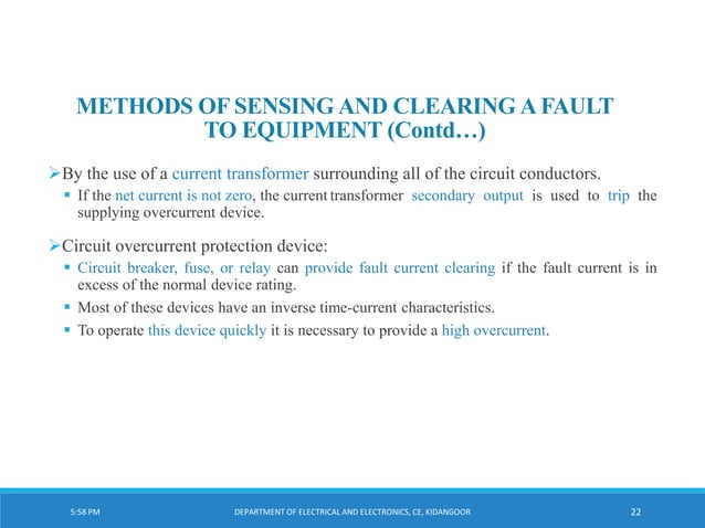 Study on grounding system and safety practices | PPTX