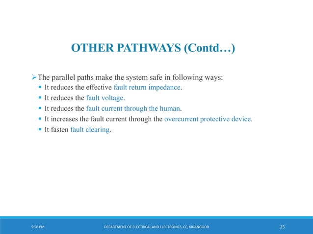 Study on grounding system and safety practices | PPTX
