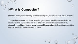 Natural fibres composites | PPTX