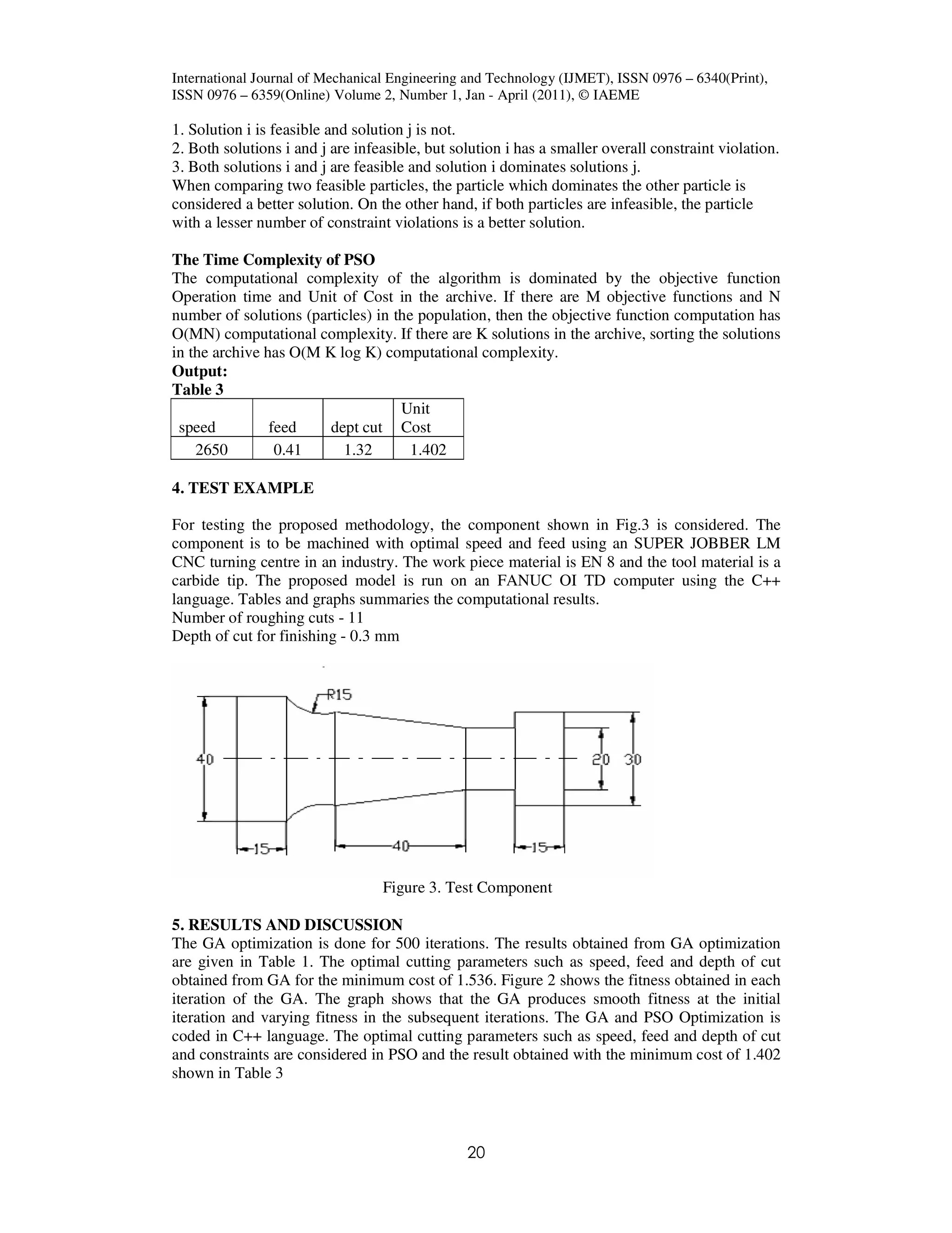 Study on optimization of machining parameters in turning process using evolutionary algorithm ...