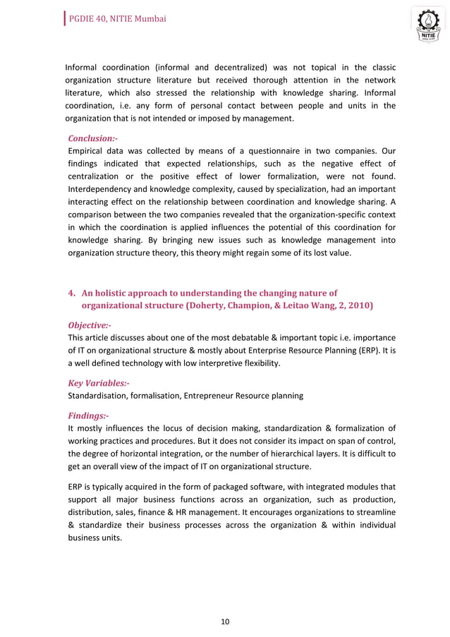 Study on organizational structure and leadership style of tata motors | PDF